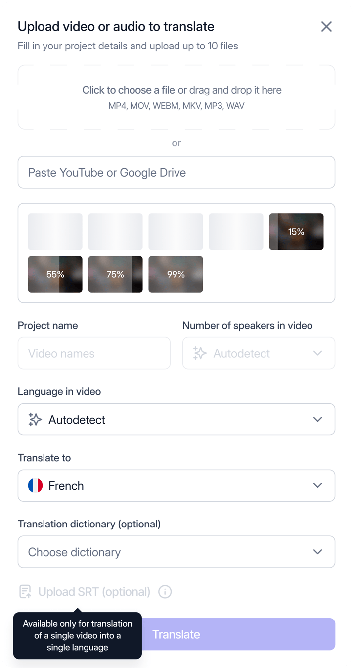 How to Bulk Upload videos